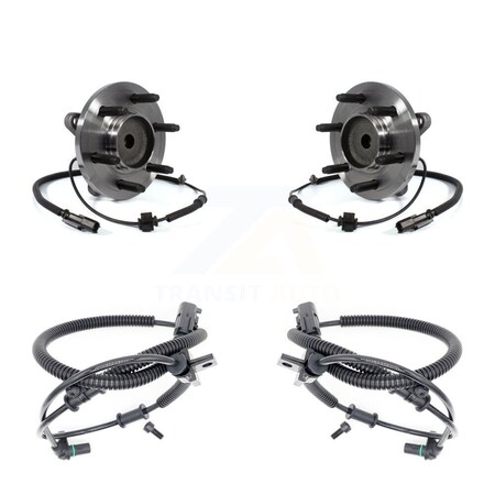 Transit Auto Front Wheel Hub Bearing Sensor Kit For 11-14 Ford F-150 w ...
