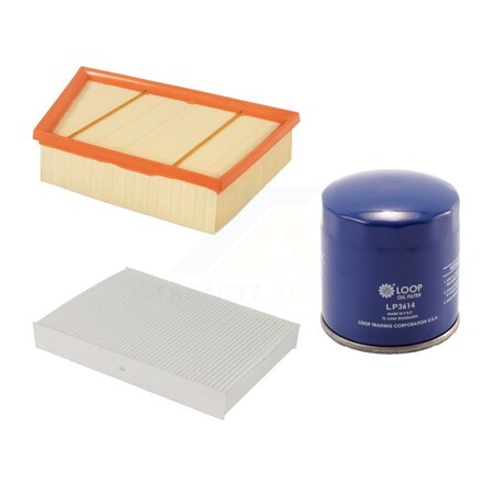 Pur 1x Air + 1x Cabin + 1x Engine Oil Filter Filter 3 Total Kit For ...