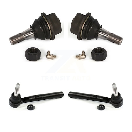 Tor Front Suspension Ball Joint And Tie Rod End Kit For Hummer H3 H3T ...