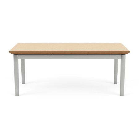 Lesro Lenox Steel Coffee Table, Natural Maple LS0840 | Zoro