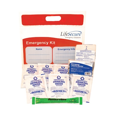 Lifesecure 3-Day Basic Emergency Kit 10300 | Zoro