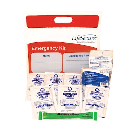 Lifesecure SchoolGuard Student & Staff 3-Day Emergency Kit 21100 | Zoro