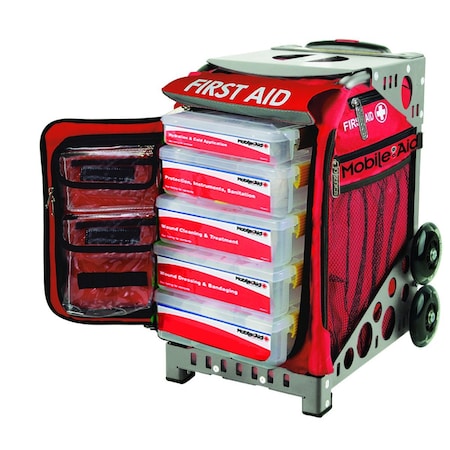 Mobileaid Essentials EASY-ROLL Modular First Aid Cart 31505 | Zoro