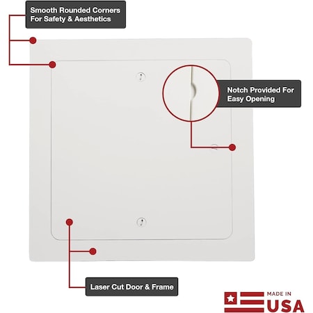 Linhdor HEAVY DUTY ACCESS PANEL 8X8 S300088 | Zoro