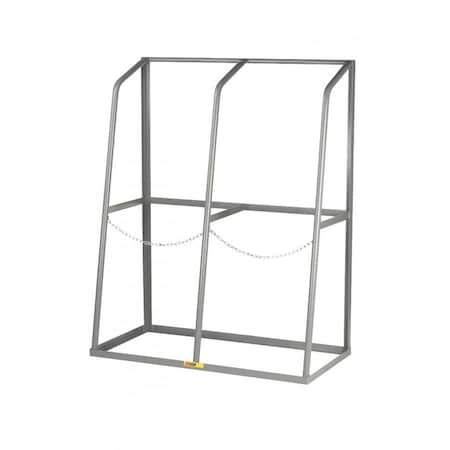 Little Giant Vertical Bar Rack, 2 Bays, 24"D x 48"W x 60"H BR2244860 | Zoro
