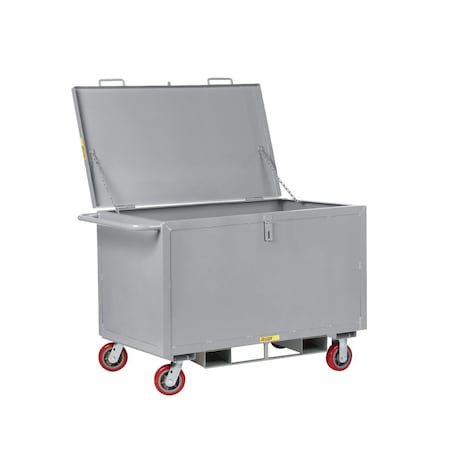 Little Giant Forkliftable Security Box Truck, Gray, 48 in W x 30 in D ...