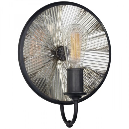 Visual Comfort Rivington Small Round Sconce in Bronze with Anti RL ...