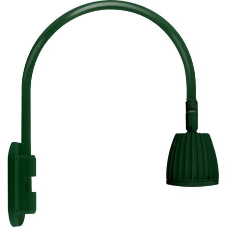 Rab GOOSENECK STYLE4 13W WARM LED NO SHADE GREEN GN4LED13YG | Zoro