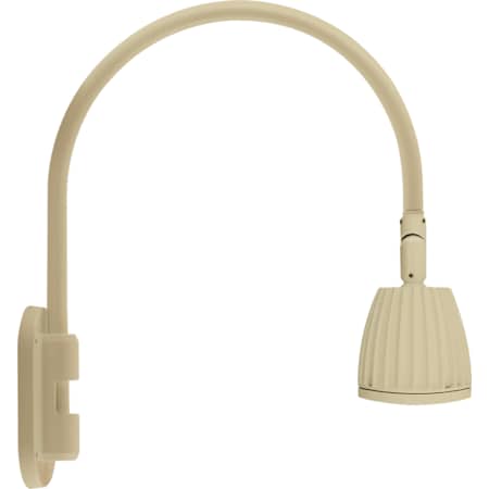 Rab GOOSENECK STYLE4 13W NEUTRAL LED NO SHADE RECT REFL IVORY ...