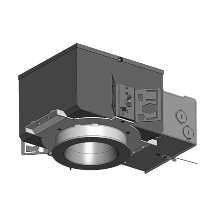 Rab ROUGH-IN CHICAGO PLENUM 4" 12W ROUND 0-10V DIM IC RATED NDIC4R12D ...