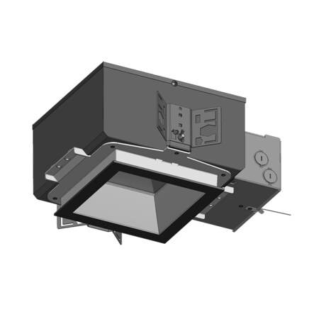 Rab ROUGH-IN CHICAGO PLENUM 4" 20W SQUARE 0-10V DIM IC RATED NDIC6S20D ...