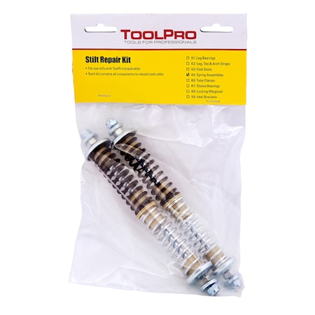 Toolpro K4 Stilt Kit Spring Assemblies TP02454 | Zoro