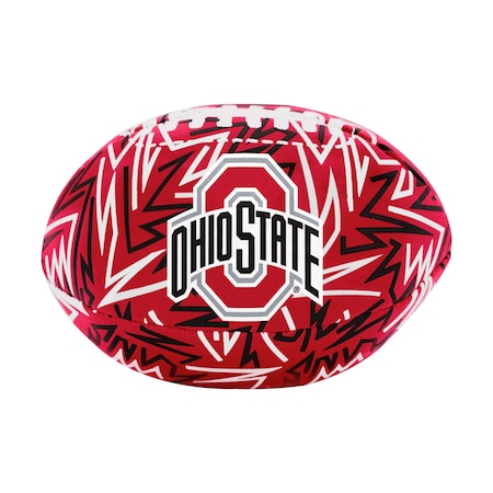 Logo Brands Ohio State Graffiti Micro Soft Football 191-93MCS-R1 | Zoro