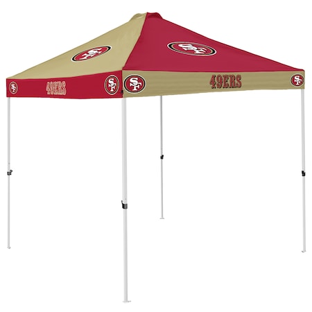 Logo Brands San Francisco 49ers Checkerboard Canopy 627-42C | Zoro