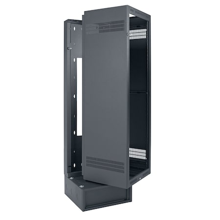 Lowell Wall Rack wbase 40Ux22D LWBR-4022 | Zoro