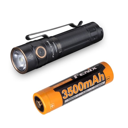 Fenix 1600 Lumen Reachargeable Flashlight, Magnetic Charging E30R | Zoro