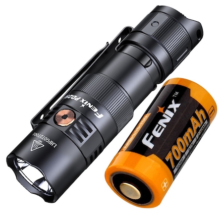Fenix 800 Lumen Rechargeable EDC Flashlight PD25R | Zoro