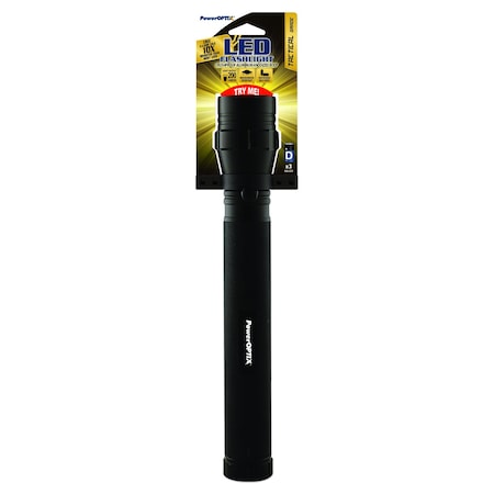 Poweroptix Tactical Flashlight Cree LED 3D -Black 032-69301 | Zoro