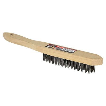 Wood Handle Wire Brush | Zoro.com