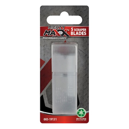 Mighty Maxx Razor Blades 5ct 083-19131 | Zoro