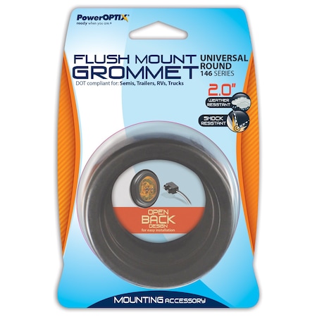 Poweroptix C360 Grommet - 2in Round Open Back 101-001460 | Zoro