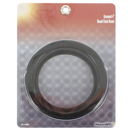 Poweroptix Grommet 4in Round Blk 101-42600 | Zoro