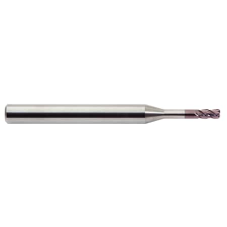 M.A. Ford Tuffcut Dm 4 Flute End Mill Necked, 4.00Mm 158M04N12-0.2RA | Zoro