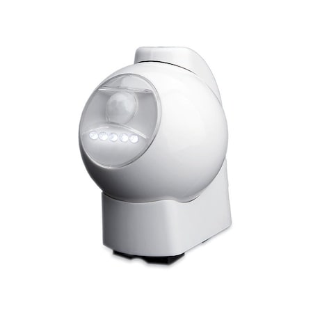 Maxsa Innovations Motion-Activated LED Outdoor Light - White 40231 | Zoro