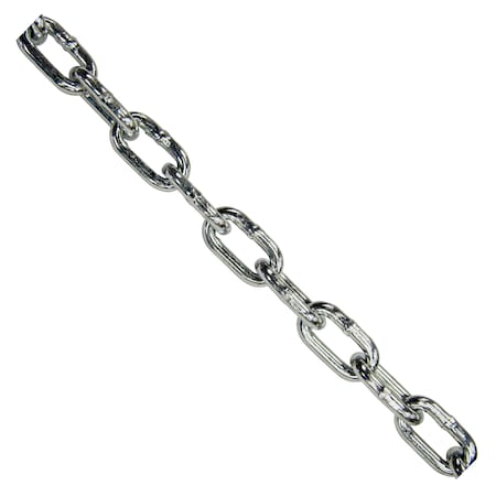Kingchain 1/4 in. x 90 ft. Zinc-Plated Grade 30 (G30) Proof Coil Chain ...