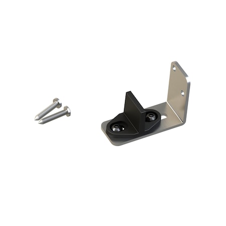 Onward Adjustable Lower Guide for Wood Door, Stainless Steel ...