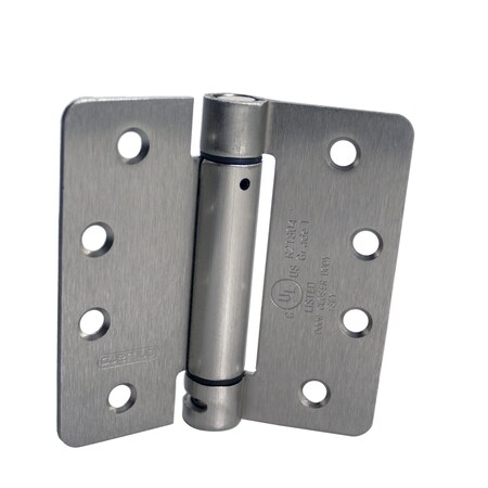 Richelieu 4inch 102 mm Full Mortise Adjustable Spring Hinge, Stainless ...