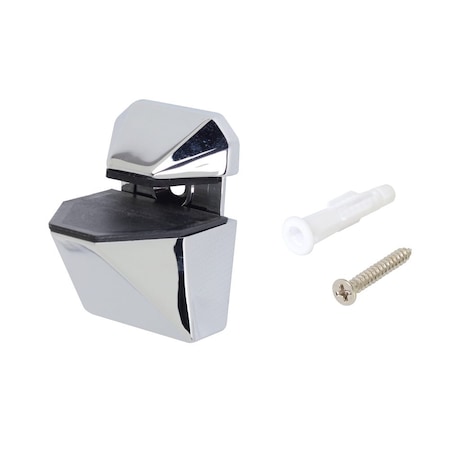 Richelieu 1 Pair, Triangular Wall Mount Shelf Support for Glass Shelves ...