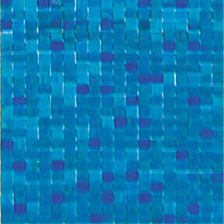 Apollo Tile Mingles 11.6in x 11.6in Glossy Cerulean Blue Glass Mosaic ...