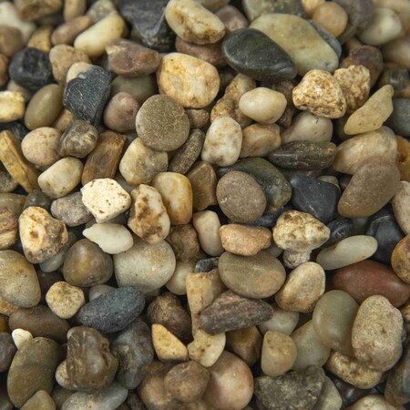 Msi Mixed Polished 0.5 Cu. Ft . 1 Cm To 1.2 Cm Pebbles 40 Lb. Bag, 55PK ...