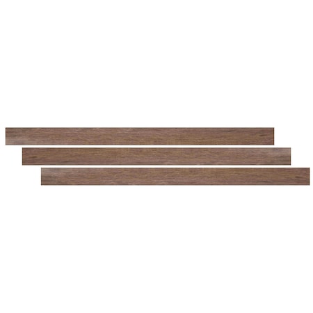 Ackland 0.75 in. T x 94 in. L x 0.63 in. W Hidden Hickory Luxury Vinyl ...