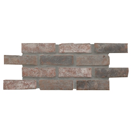 Msi BrickStaks Noble Red Clay Brick SAMPLE Mosaic Sheet Wall Tile ZOR ...