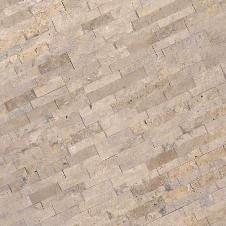 Msi Roman Beige Splitface Mini Ledger Panel SAMPLE Natural Travertine ...