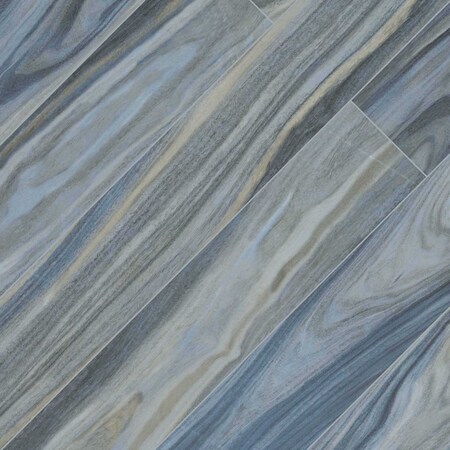 Msi Dellano Exotic Blue 8 In. X 48 In. Polished Porcelain Floor And ...