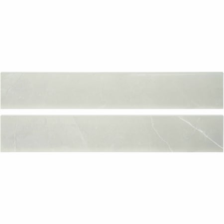 Msi Sande Gray Bullnose SAMPLE Matte Glazed Porcelain Wall Tile ZOR-PT ...
