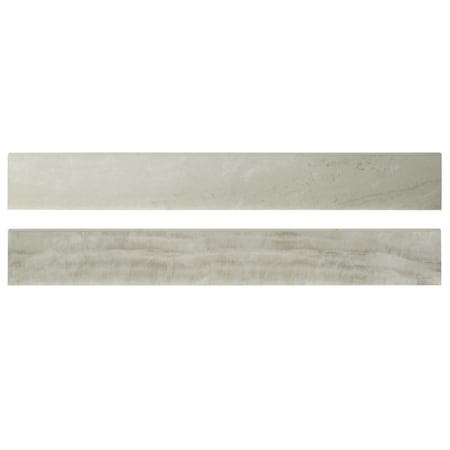 Msi Praia Grey Bullnose 3 In. X 24 In. Glazed Porcelain Wall Tile, 12PK ...