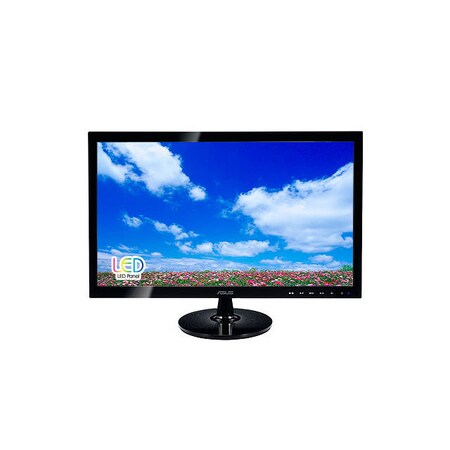 Asus 20in. Widescreen 50,000,000:1 5ms VGA/DVI LED LCD Monitor (Black ...