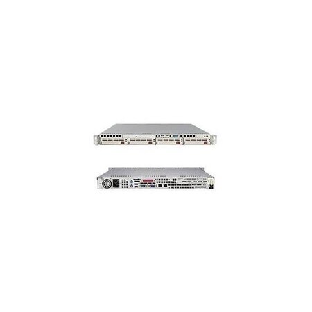 Supermicro 300W 1U Rackmount Server Chassis (Beige) CSE-813MFT-300C | Zoro