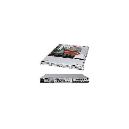 Supermicro Supermicro SC815TQ-560CB Chassis - Rack-mountable - Black ...
