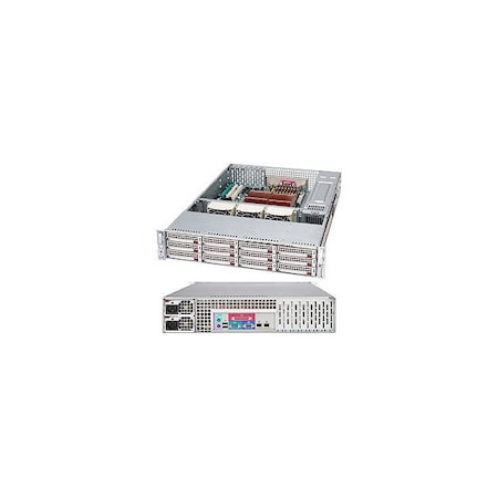 Supermicro Supermicro SC826TQ-R800LPB Chassis - Rack-mountable - Black ...