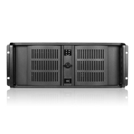 Istarusa D Storm No PS 4U Rackmount Server Chassis (Black), D-400 D-400 ...