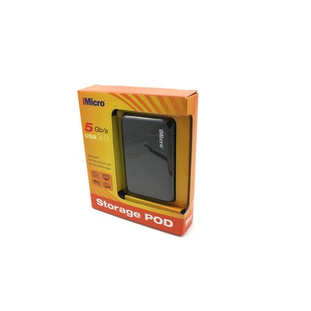 Imicro 2.5in. SATA to USB 3.0 External Hard Drive Enclosure (Black ...