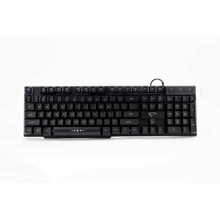 Hec 107-Key Wired USB RGB Backlight Gaming Keyboard HK200 | Zoro
