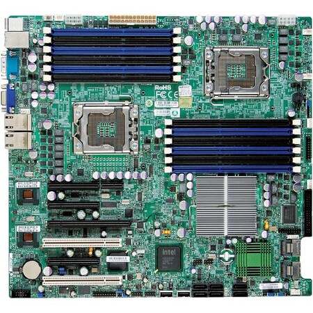 Supermicro MB-X8DTFB Dual LGA1366/Intel 5520 & ICH10R + IOH-36D/DDR3/V ...