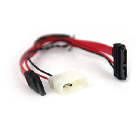 Vcom SATA2 Data + 4Pin Molex Male to SATA Power/Data Cable for Slim DVD ...