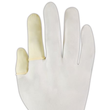 Qrp 5C Powder-Free Latex Finger Cots For Iso Class 5 Applications ...